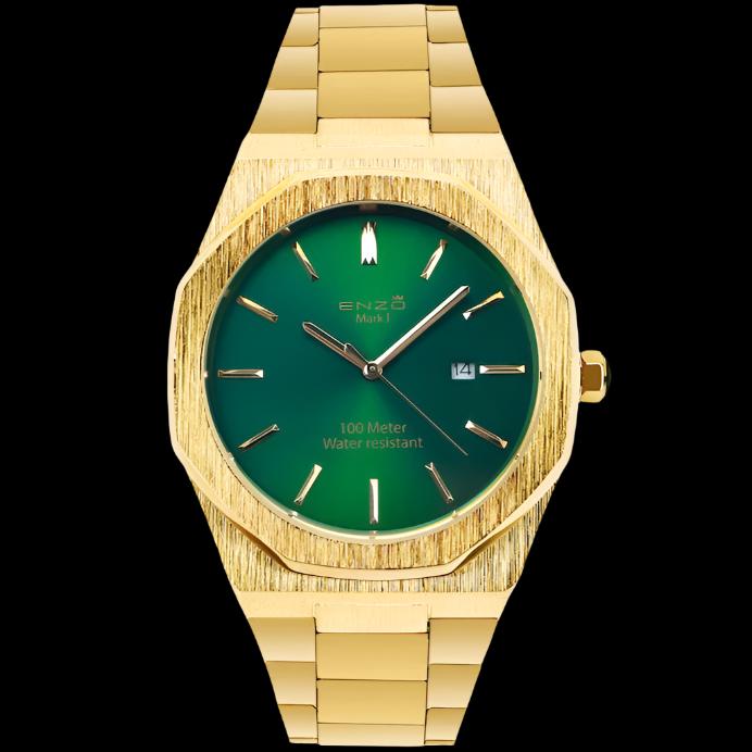 Enzo M1 Green Face Gold – Enzo Footwear